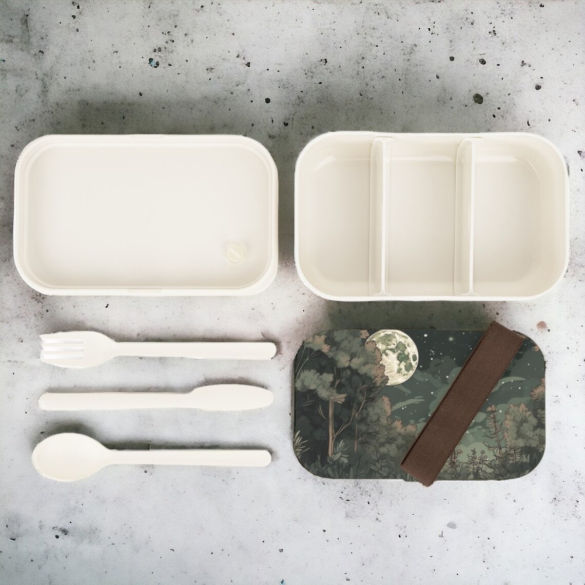Bento Box, Lunch Box, Mushroom Bento Lunch Box, Lunchbox, Bento Box for ...