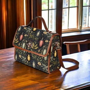 Bug Bag Entomology Cottagecore Satchel Bag Boho Wildflowers Gift Cute ...