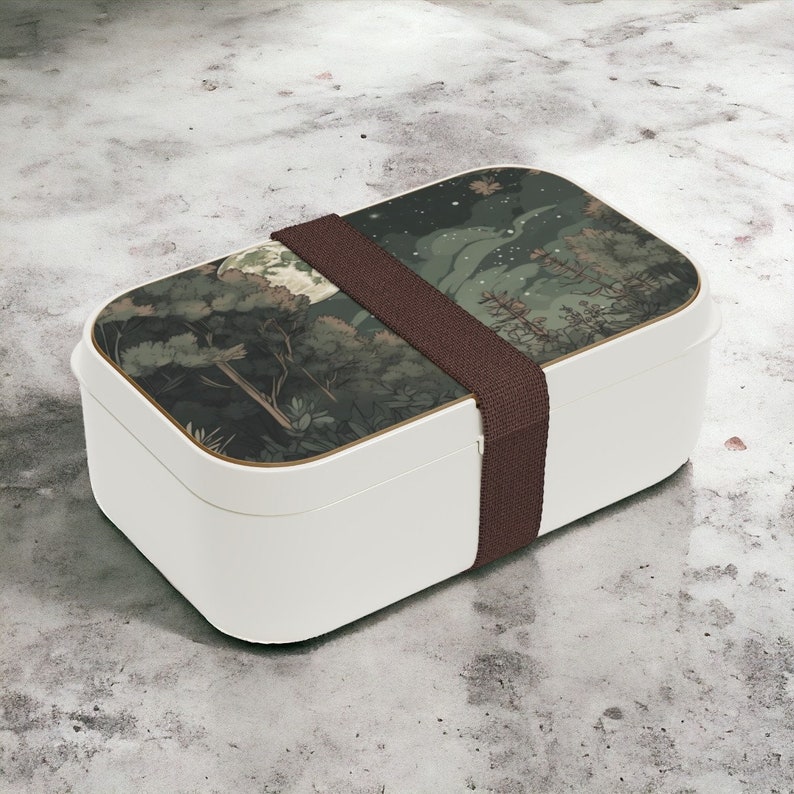 Bento Box, Lunch Box, Mushroom Bento Lunch Box, Lunchbox, Bento Box for ...