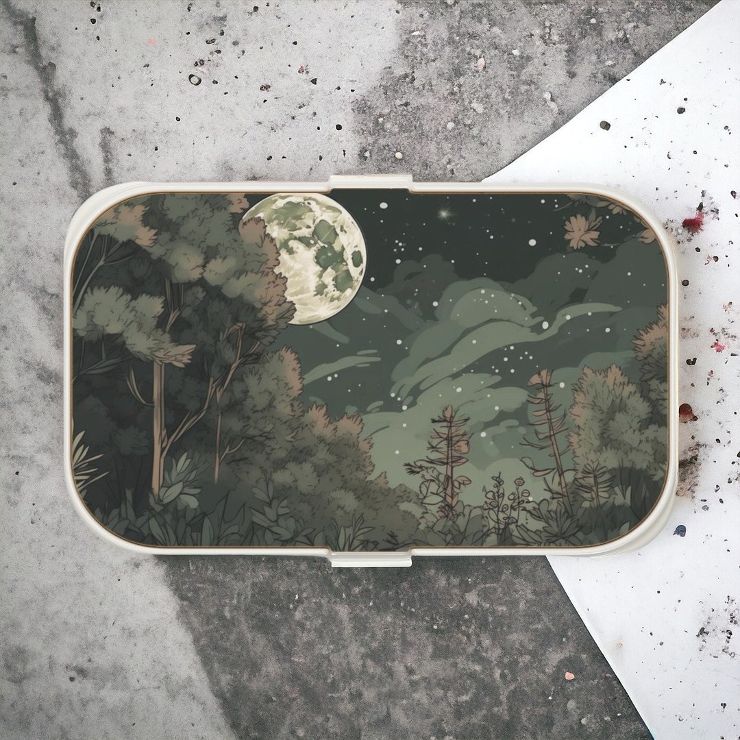 Bento Box, Lunch Box, Mushroom Bento Lunch Box, Lunchbox, Bento Box for ...