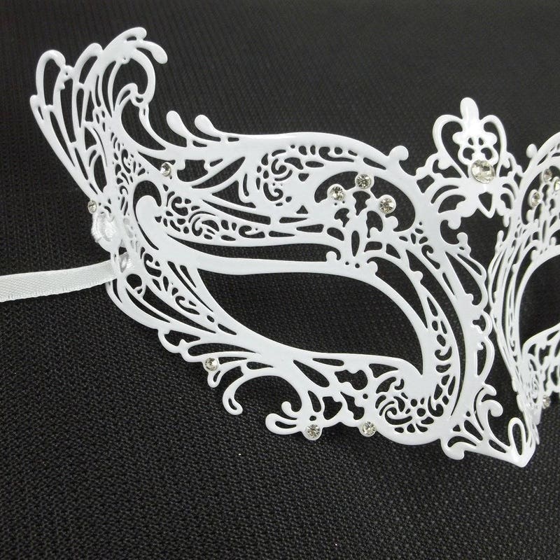 Metal Filigree Mask - Etsy