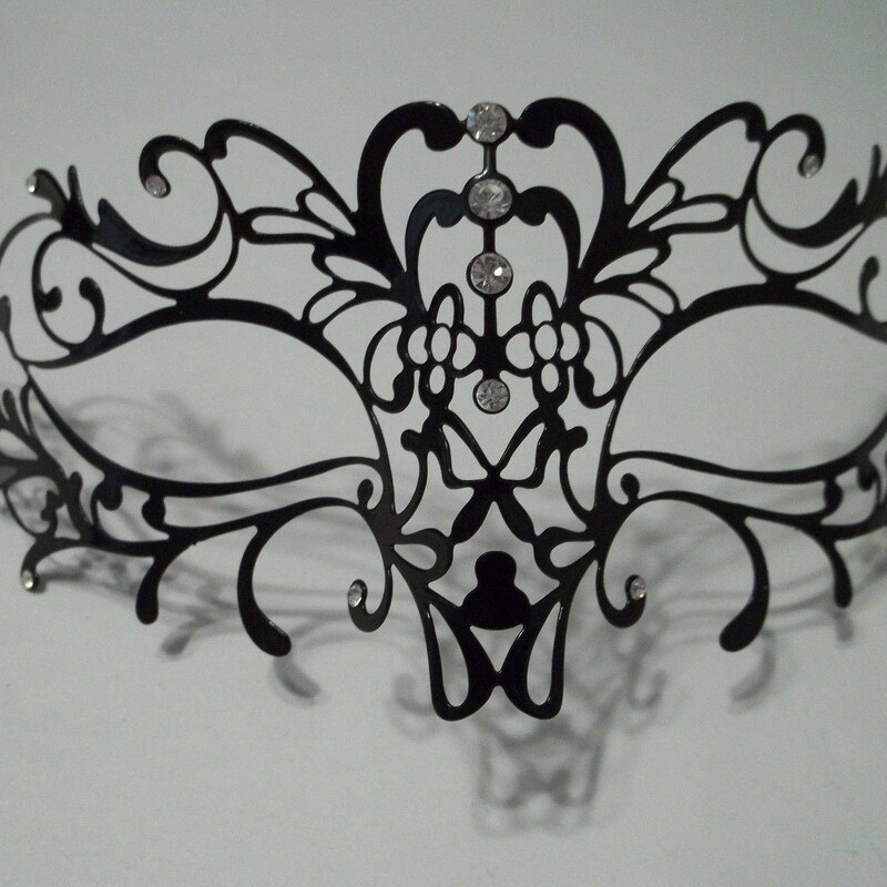 Metal Filigree Mask - Etsy
