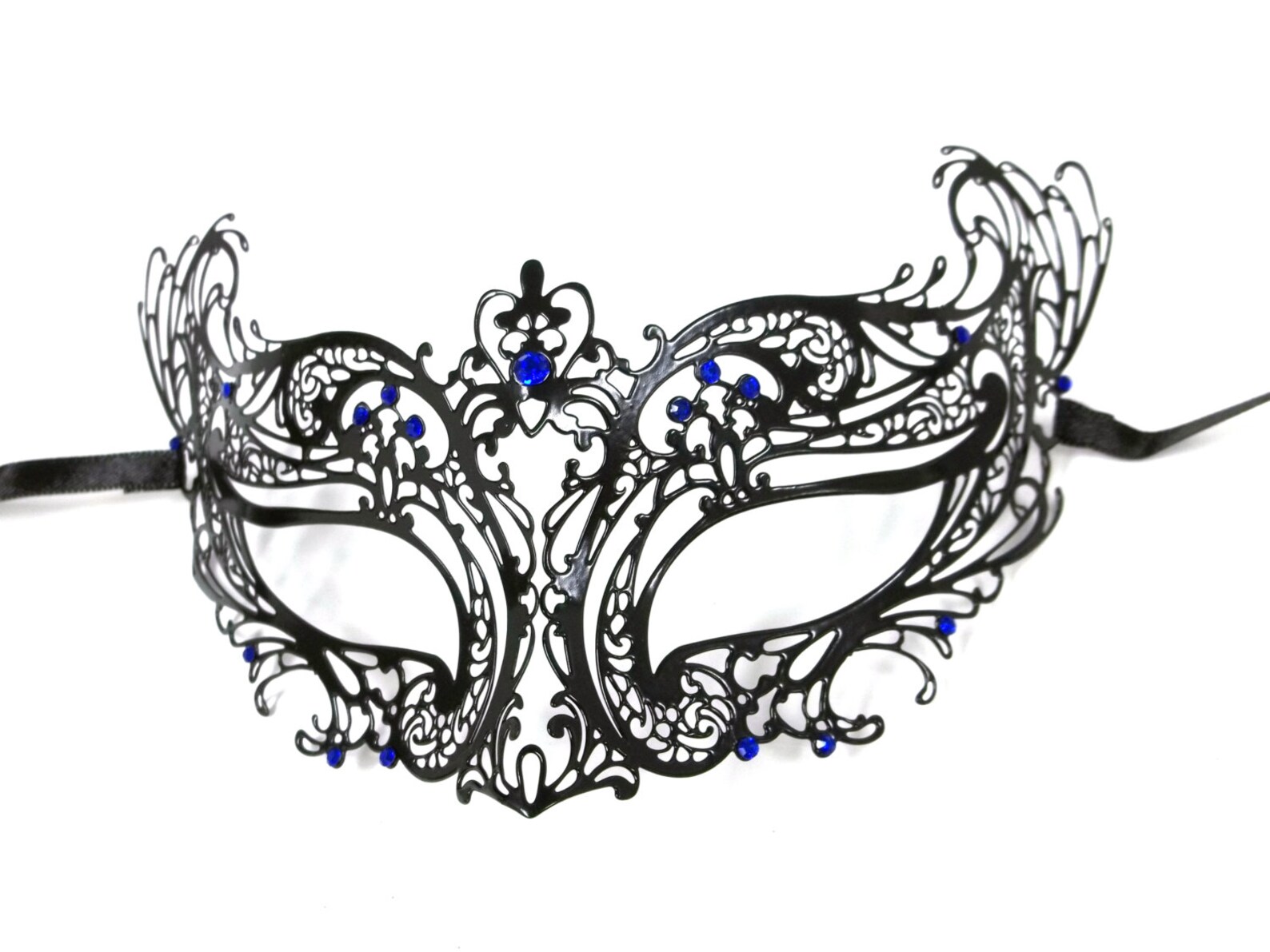 Royal Princess Masquerade Mardi Gras Metal Filigree Mask in - Etsy