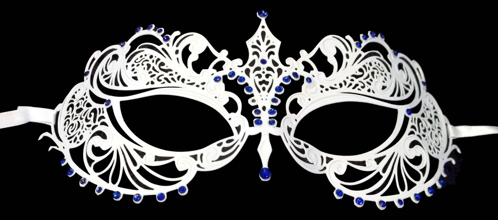 Beautiful Lady Masquerade Mardi Gras Metal Filigree Mask in - Etsy