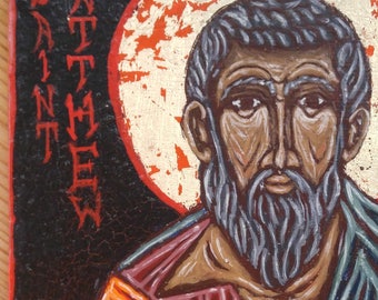 Apostle Matthew Icon | Etsy
