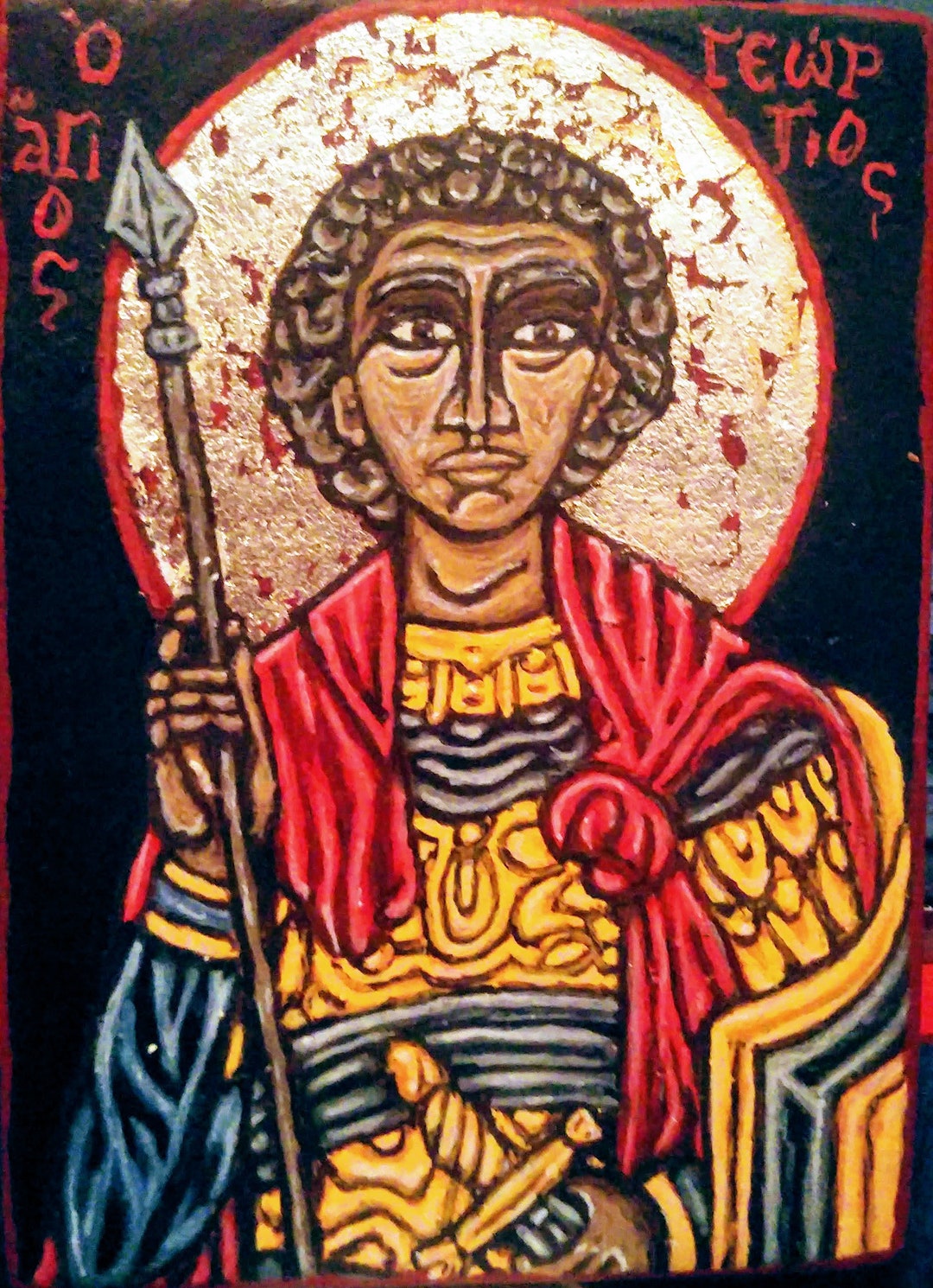 Saint George (print) - Etsy