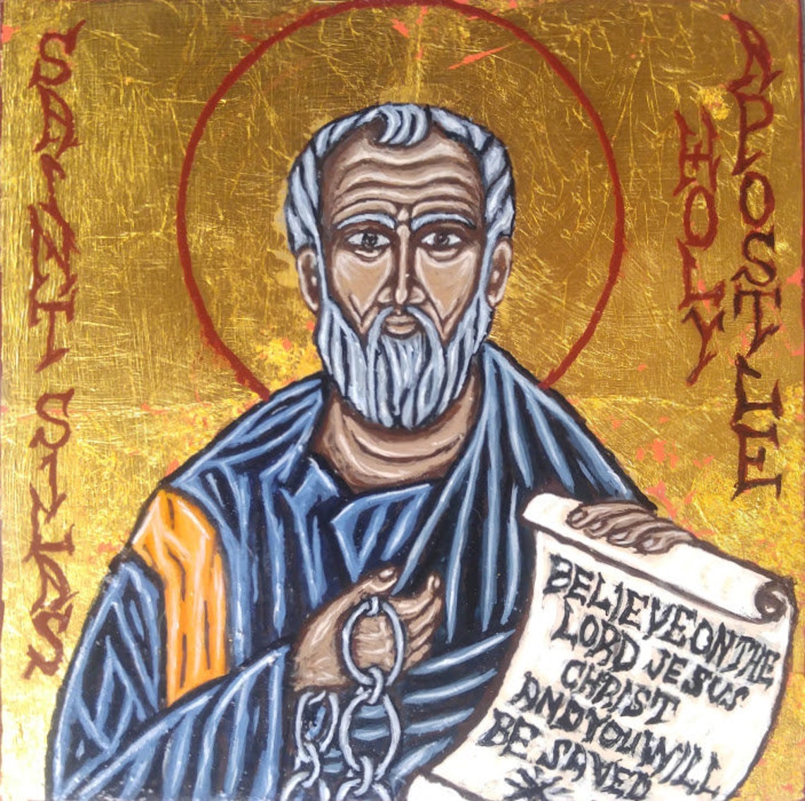 St. Silas Holy Apostle - Etsy