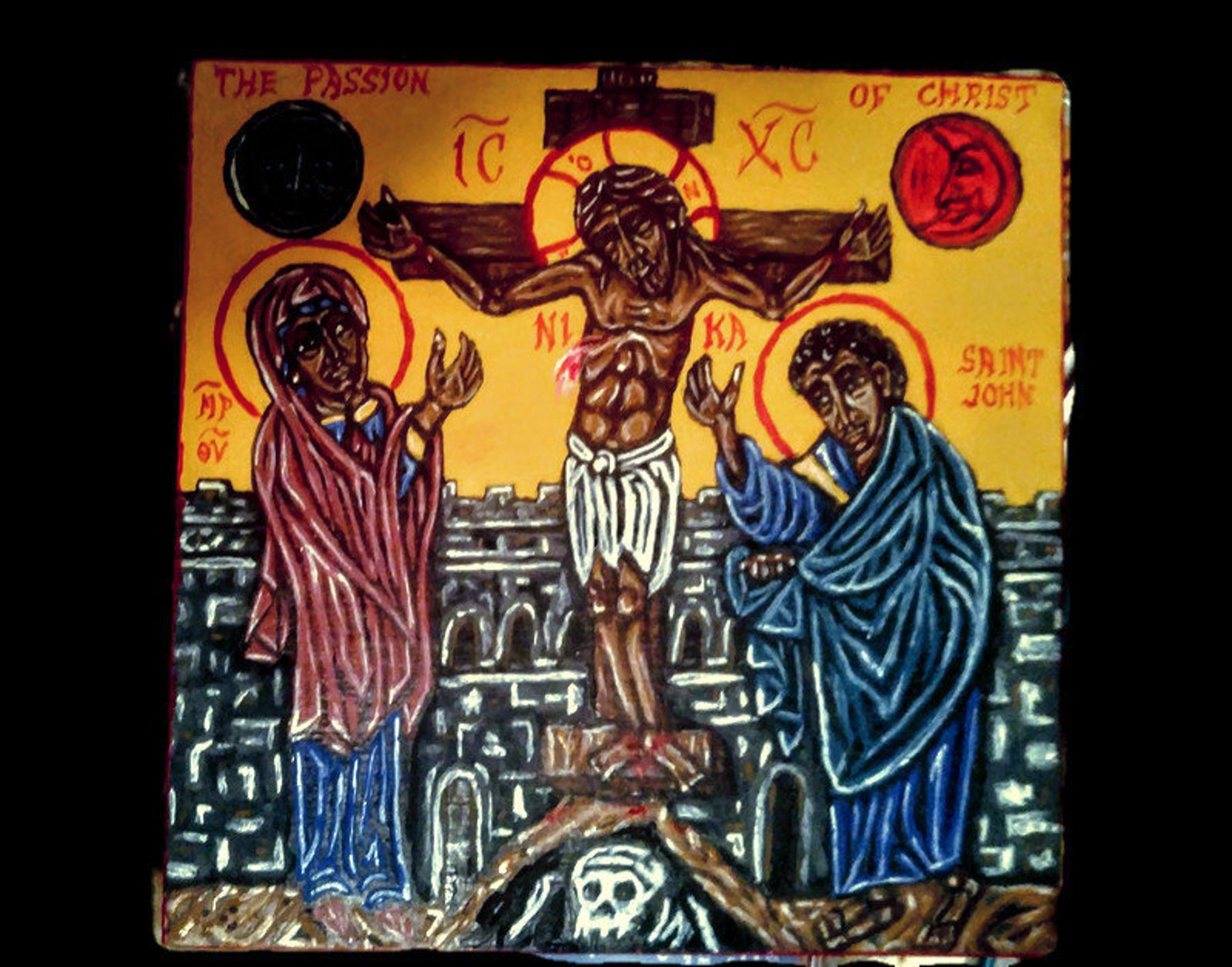 Passion of Jesus Christ, Orthodox Icon - Etsy