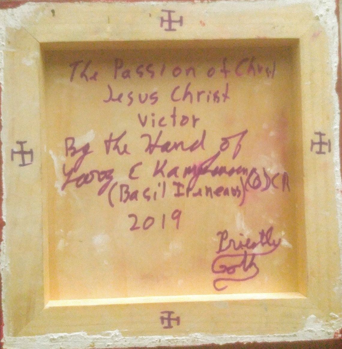 Passion of Jesus Christ, Orthodox Icon - Etsy