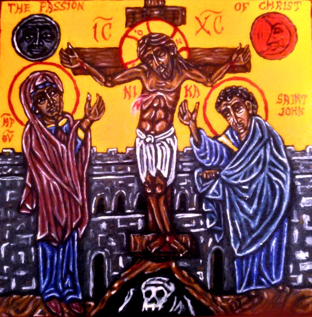 Passion of Jesus Christ, Orthodox Icon - Etsy