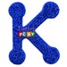 Digital Alphabet Letters A to Z - Blue Glitter - Etsy