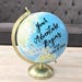 Graduation Globe Gift for Boy, Class of 2025, Blue Globe, Your ...