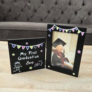 Personalized First Graduation Frame, Kindergarten Graduation Picture ...