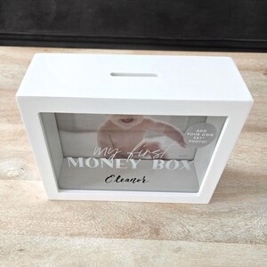 Personalized Baby's First Money Box Picture Frame: Nursery Decor - Etsy