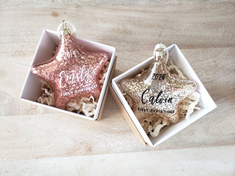 These Personalized Christmas Ornaments Make Great Gift Ideas - Blush ...