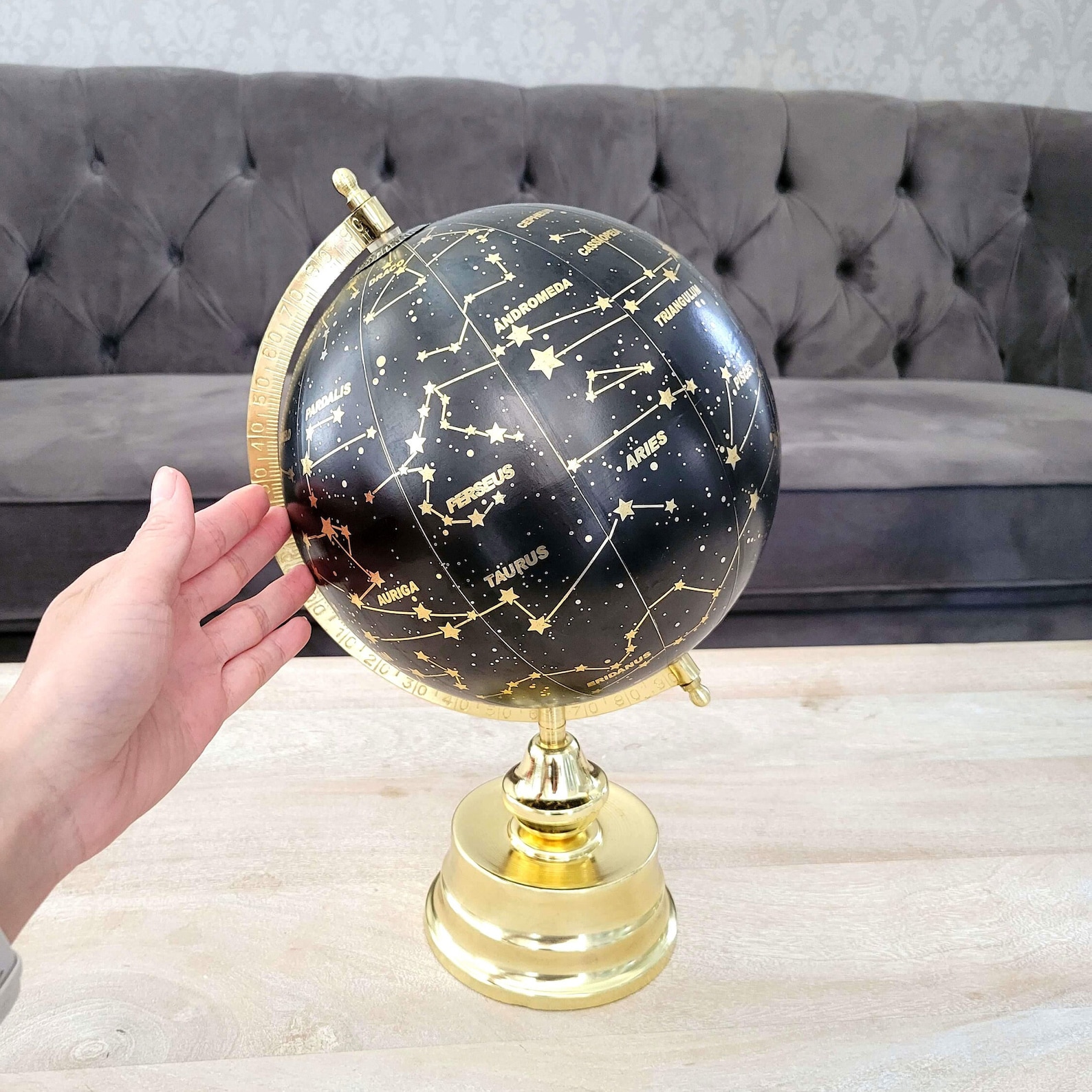 8" Zodiac Globe Graduation Gift, Class of 2024, Constellation Globe ...