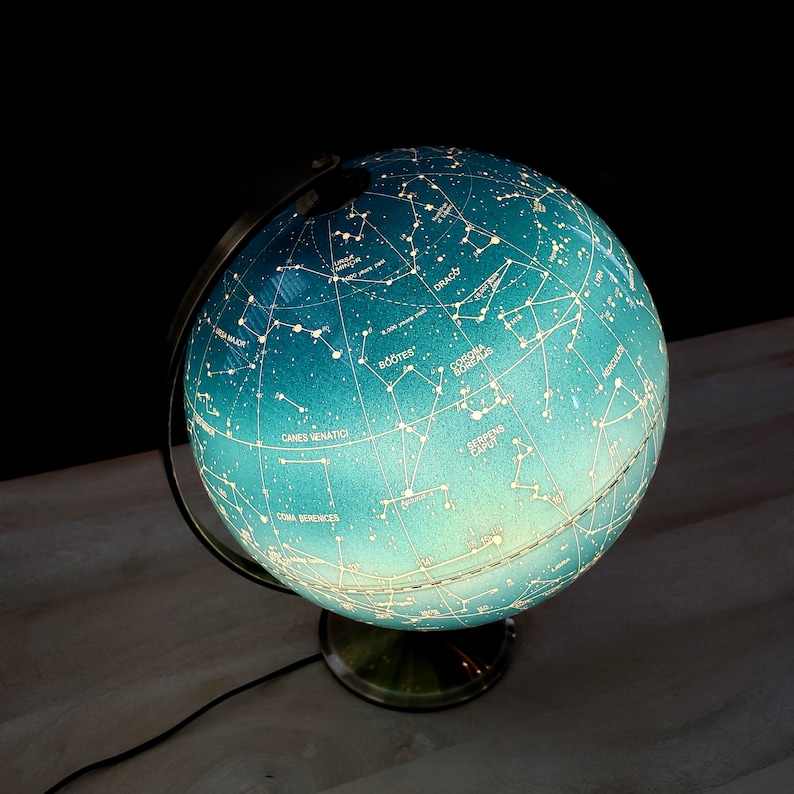 10 Constellation Globe Lamp Light Up Celestial Globe - Etsy