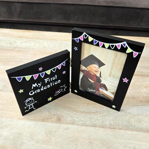 Personalized First Graduation Frame, Kindergarten Graduation Picture ...