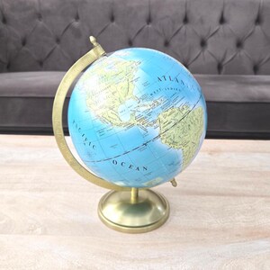 Graduation Globe Gift for Boy, Class of 2025, Blue Globe, Your ...