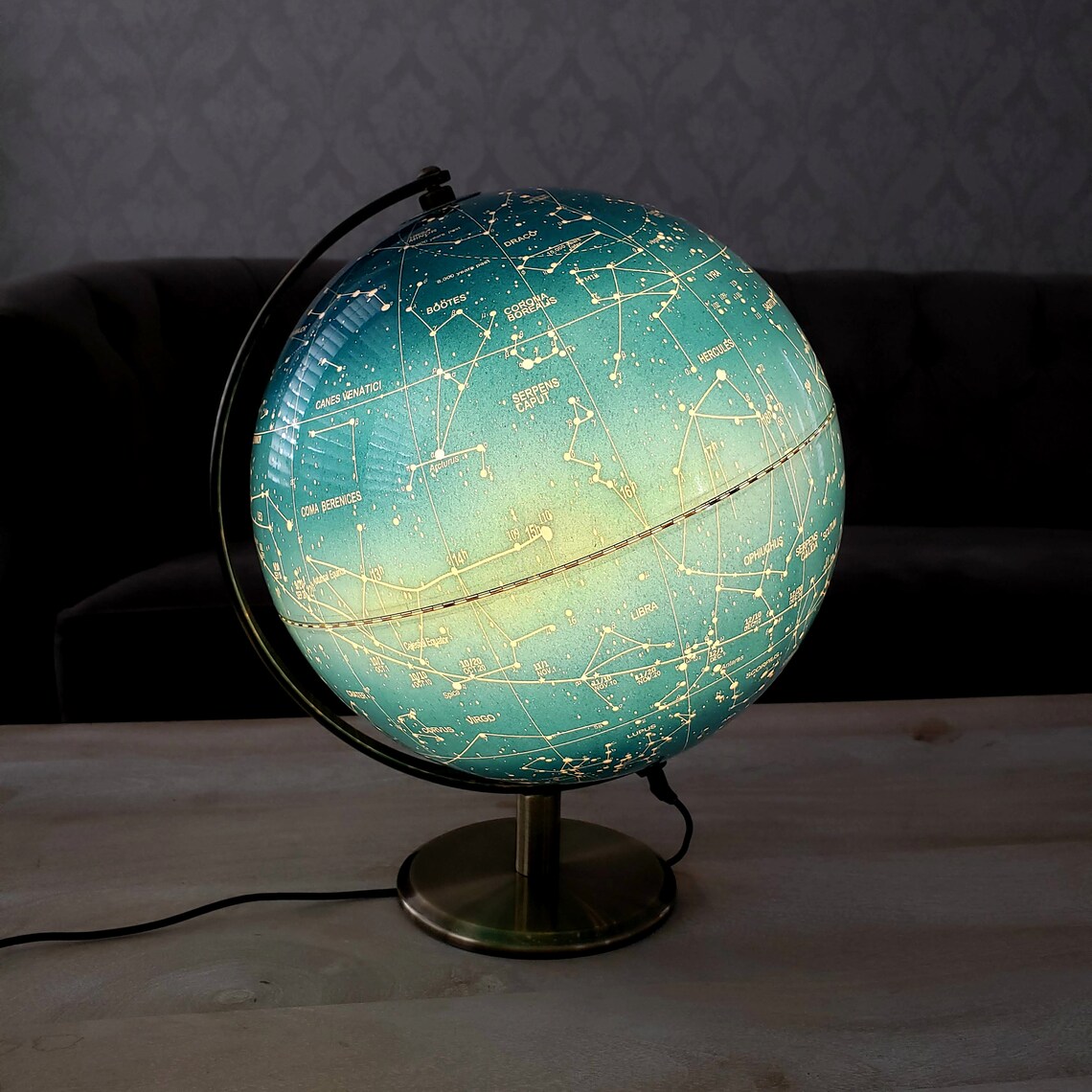 10 Constellation Globe Lamp Light Up Celestial Globe - Etsy