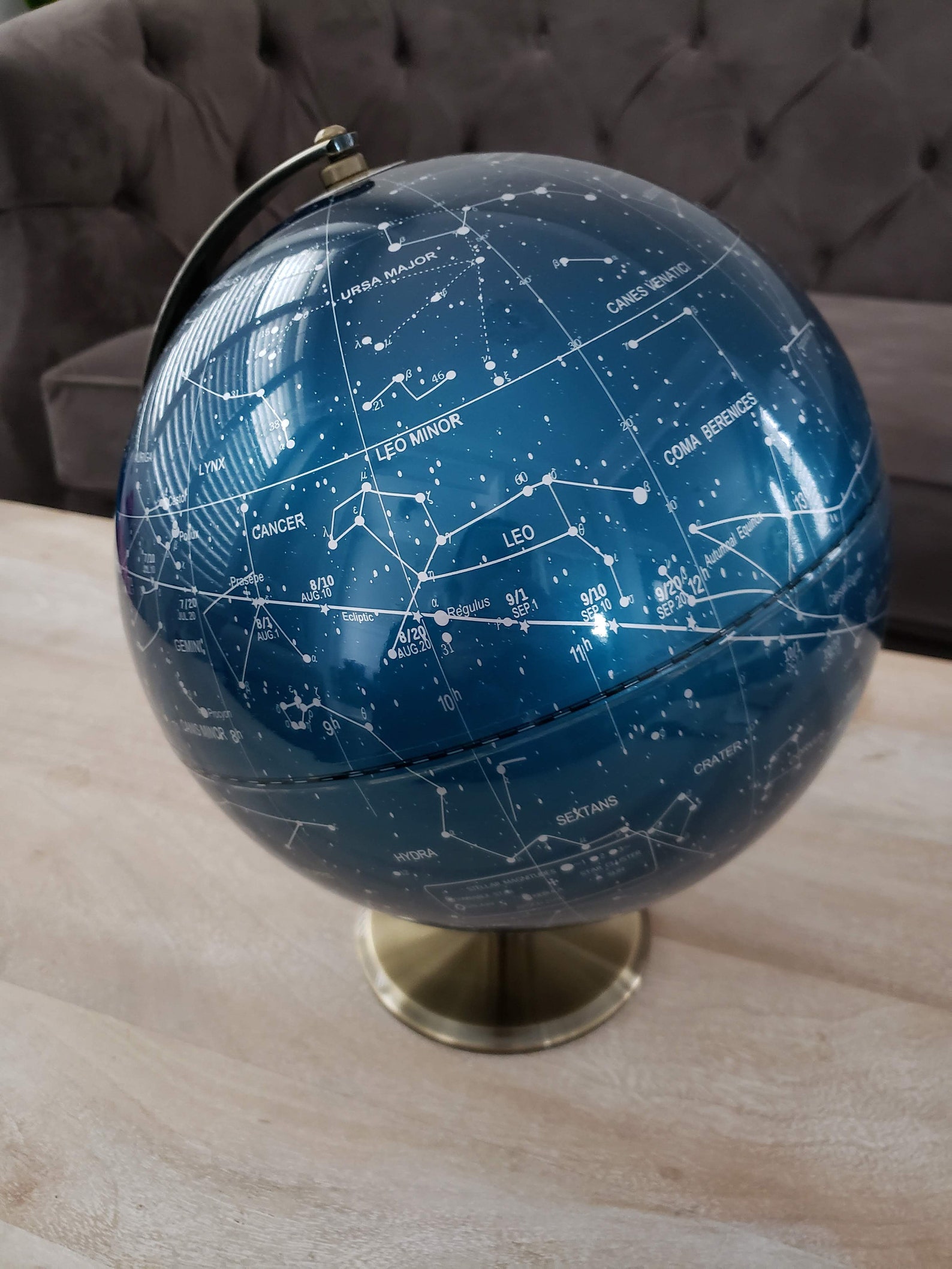 10 Constellation Globe Lamp Light Up Celestial Globe - Etsy