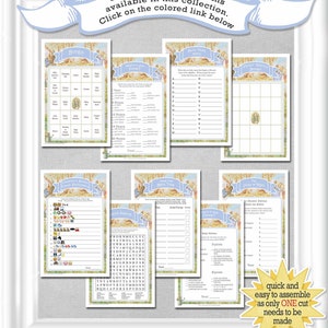 36 Card BABY BINGO Game With a Childhood Favorite - Peter Rabbit, Pre ...