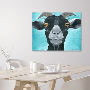 Goat Art Goat Decor. Goat Print From Original Goat Painting - Etsy