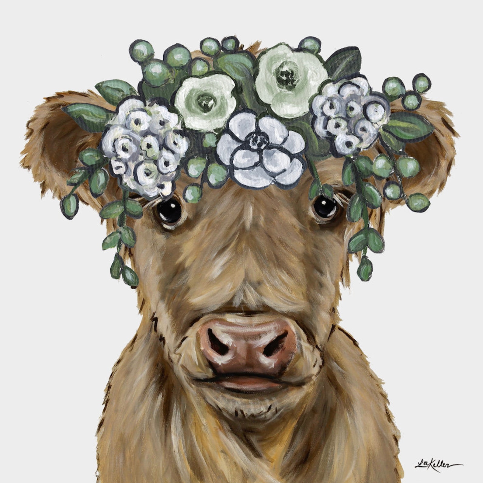 Scottish Highland Cow Art Print Highland Cow Prints Highland | Etsy