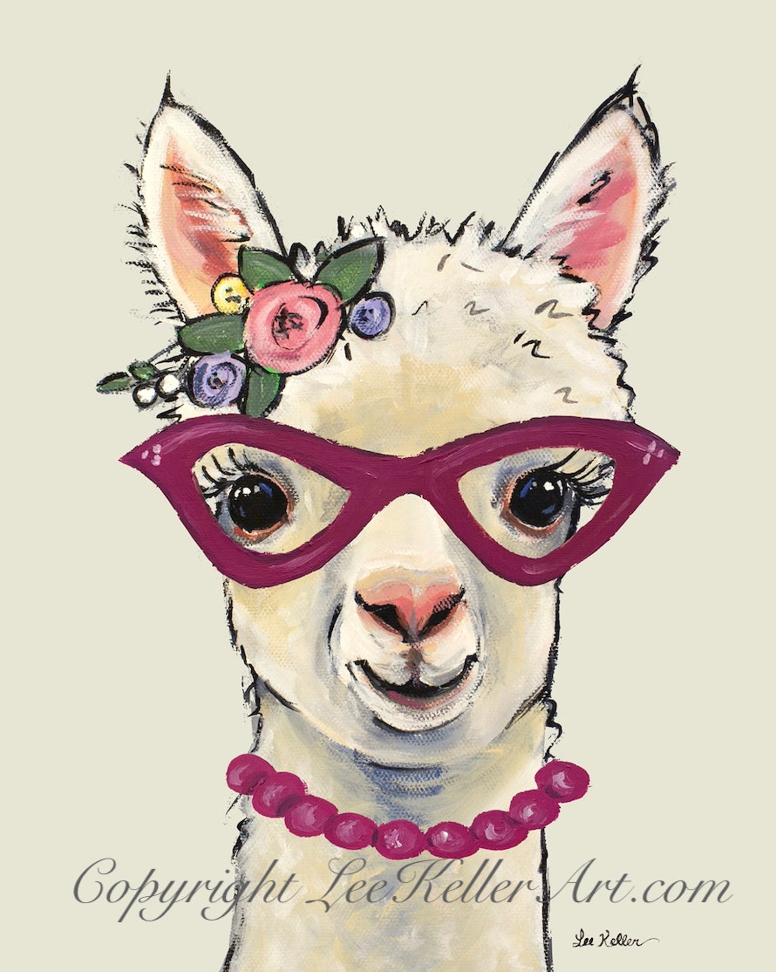 Alpaca Art Alpaca Decor. Alpaca Print Alpaca Canvas Art. - Etsy