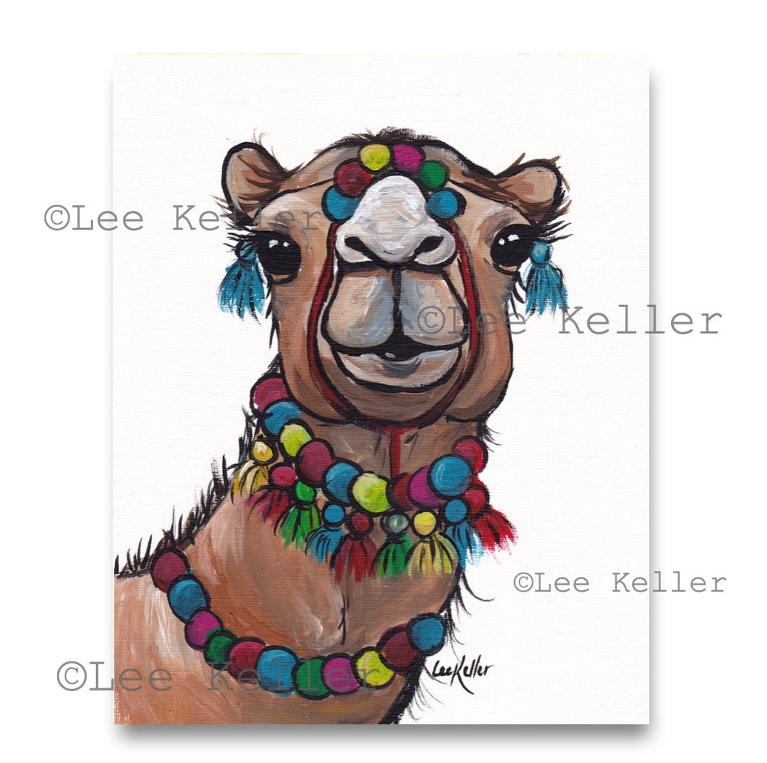 Camel Art Print, Camel Art, Camel Prints, Camel Decor, Canvas Camel ...