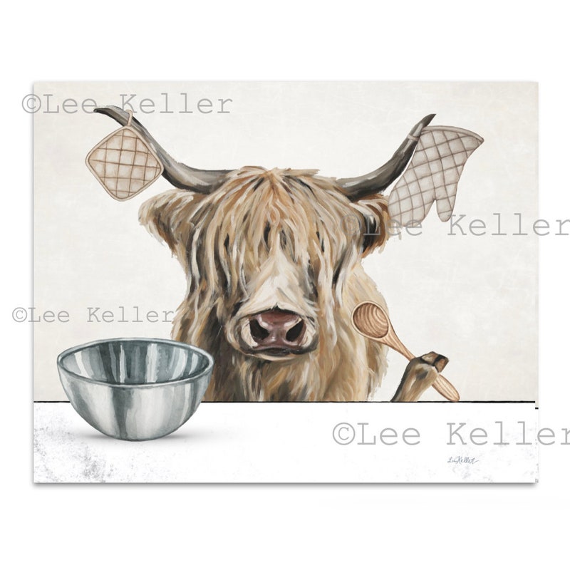 Highland Cow Kitchen Decor - Etsy