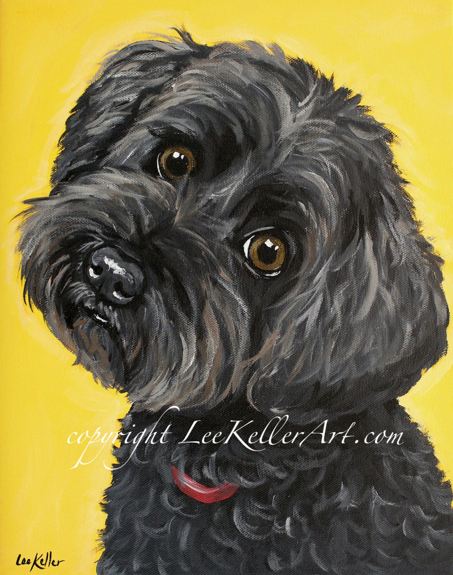 Yorkiepoo Art Print Colorful Yorkie Poo Art Yorkie Poo - Etsy