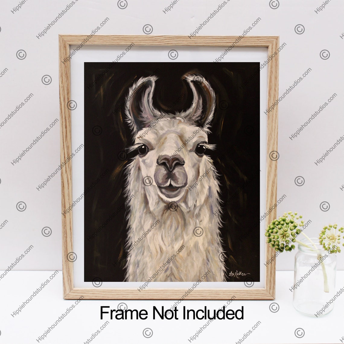 Llama Art Print Llama Art Llama Prints Llama Canvas Art - Etsy