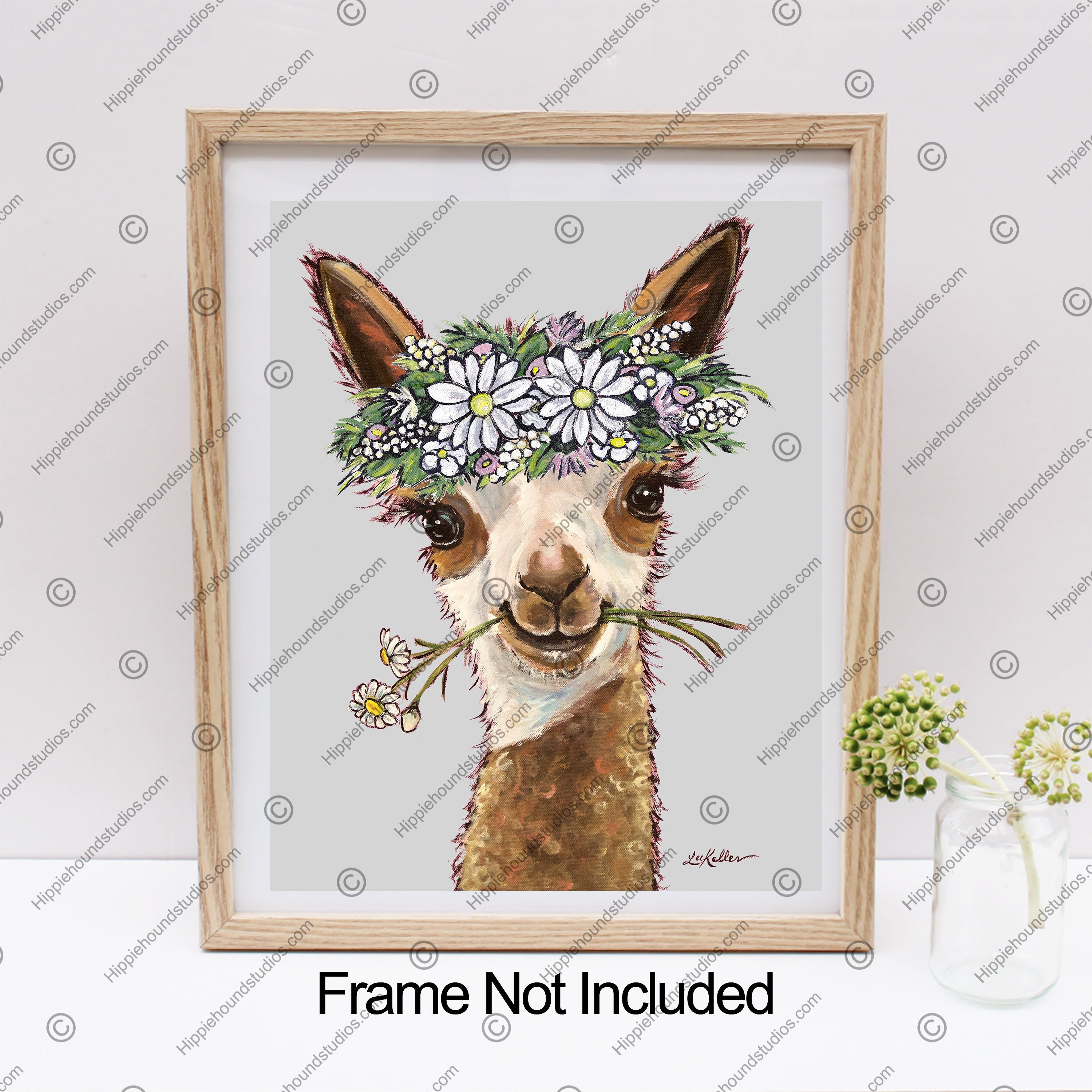 Alpaca Art Alpaca Decor. Alpaca Art Print Alpaca Canvas Art. - Etsy