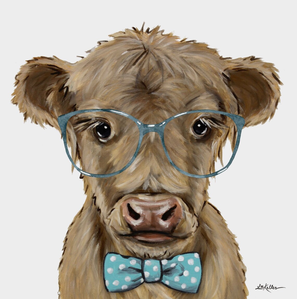 Scottish Highland Cow Art Print Highland Cow Prints Highland | Etsy