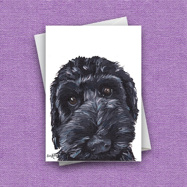 Labradoodle Cards - Etsy