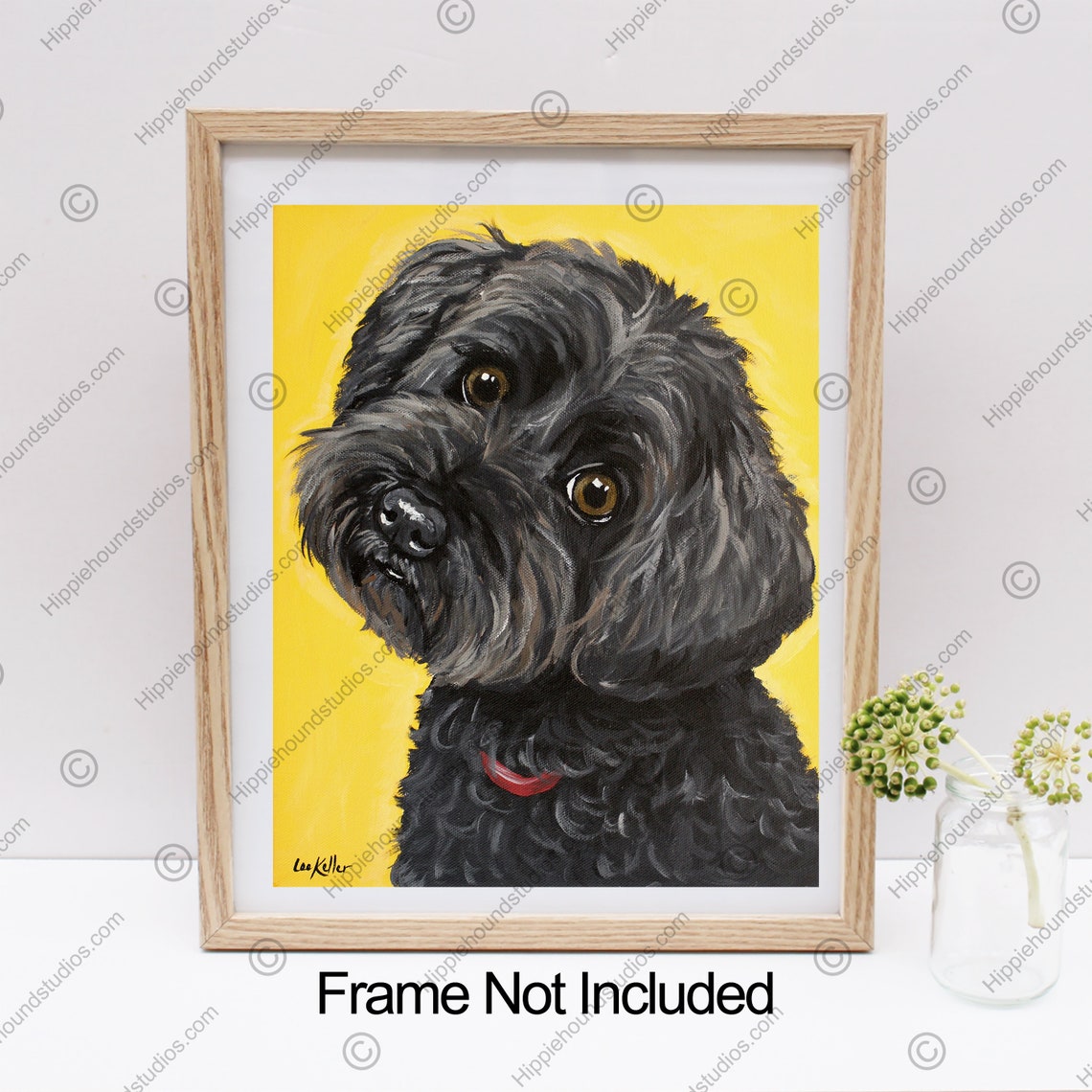 Yorkiepoo Art Print Colorful Yorkie Poo Art Yorkie Poo - Etsy