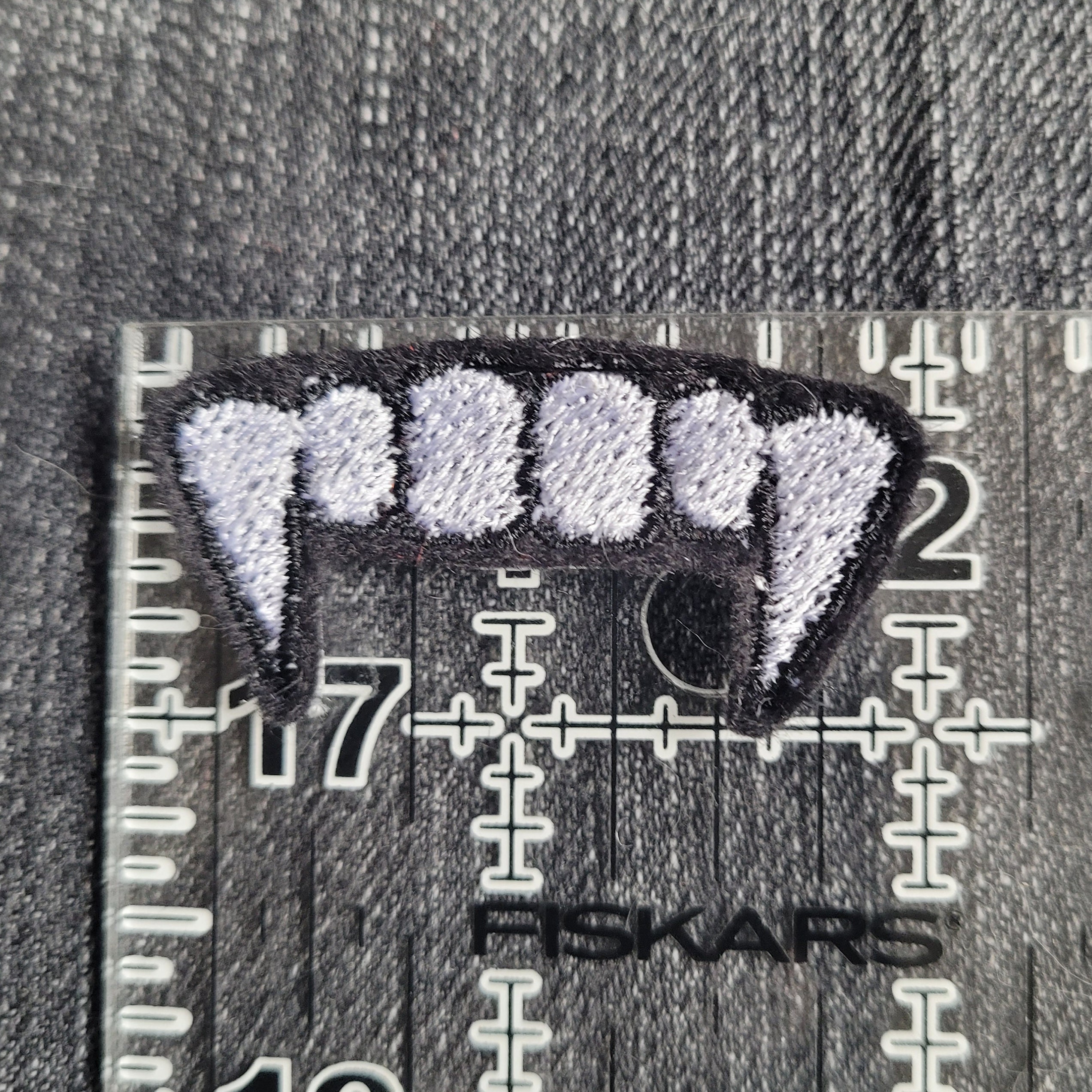 Vampire Fang Patch - Etsy