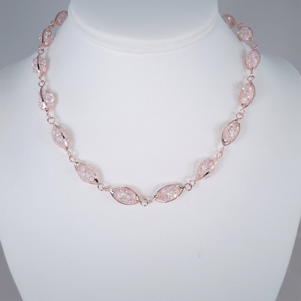 Gold Mesh Necklace - Etsy