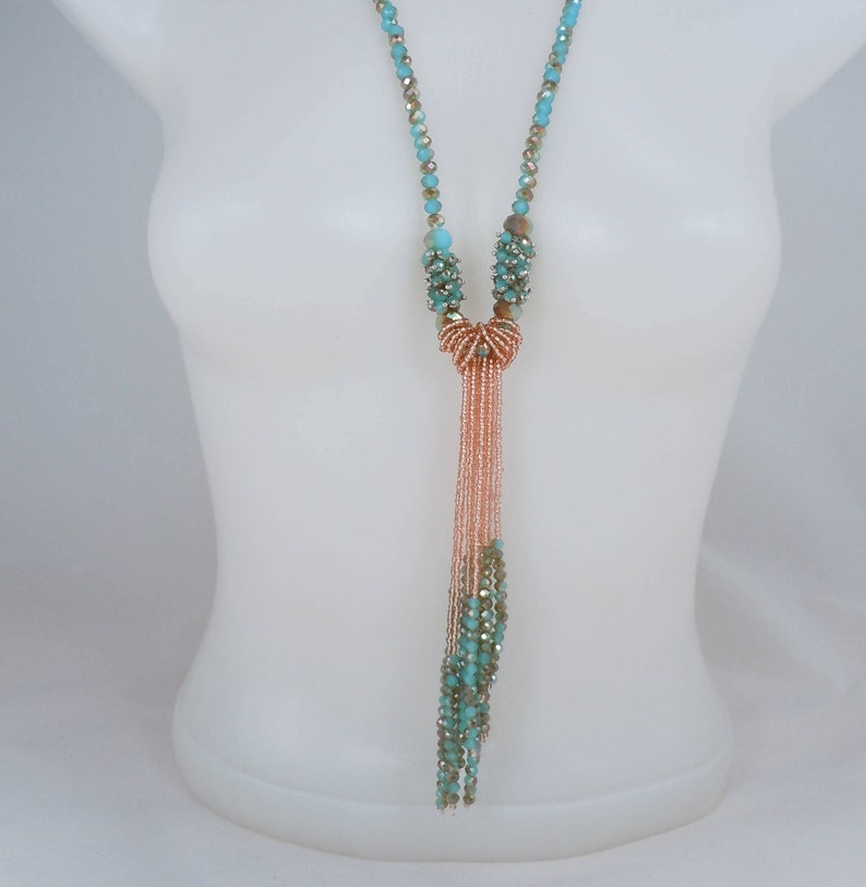 Long Tassel Necklace Beaded Tassel Necklace Choice of 4 - Etsy Long Tassel Necklace Beaded Tassel Necklace Choice of 4 - Etsy