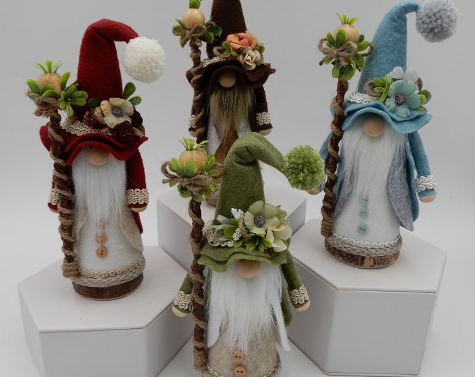 Gnomes, Wizard Gnome, Small Gnome, Country Gnome, Gnome With Staff ...