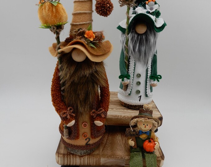 Gnome, Fall Gnome, Wizard Gnome, Country Gnome, Fall Decor, Tabletop ...