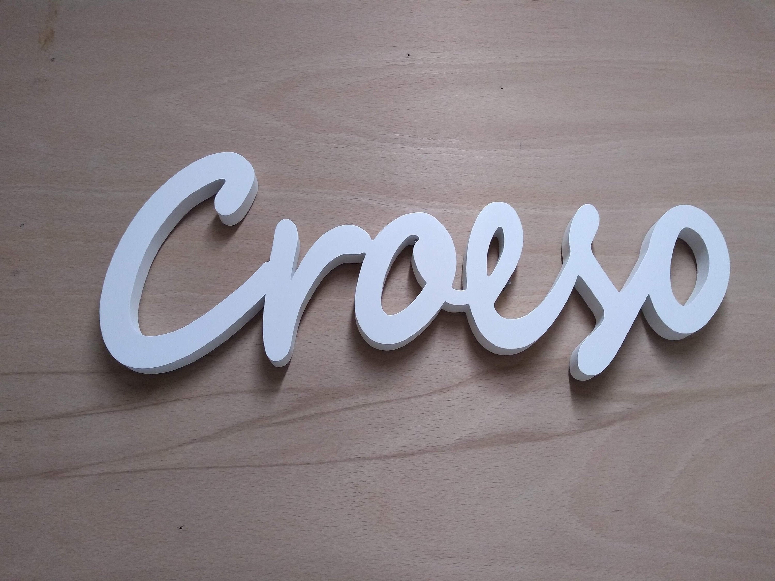 Custom Wooden Wall Words at Lucinda Christine blog