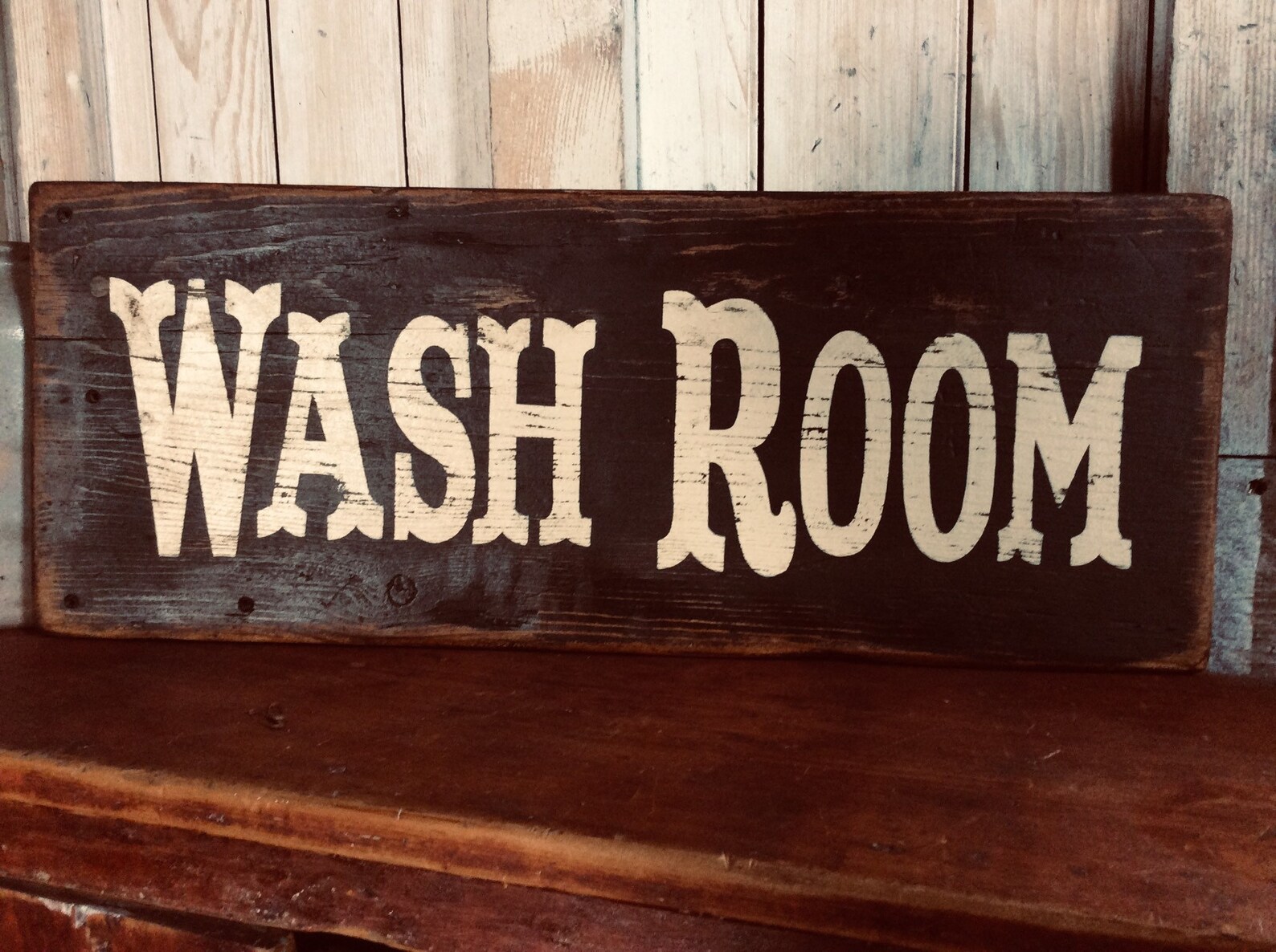 Wash Room Sign - Etsy