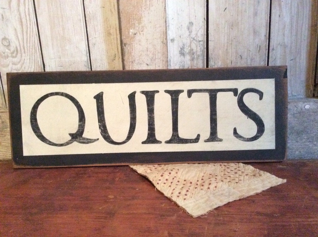 Quilts Sign - Etsy