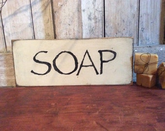 Soap Handmade Sign - Etsy