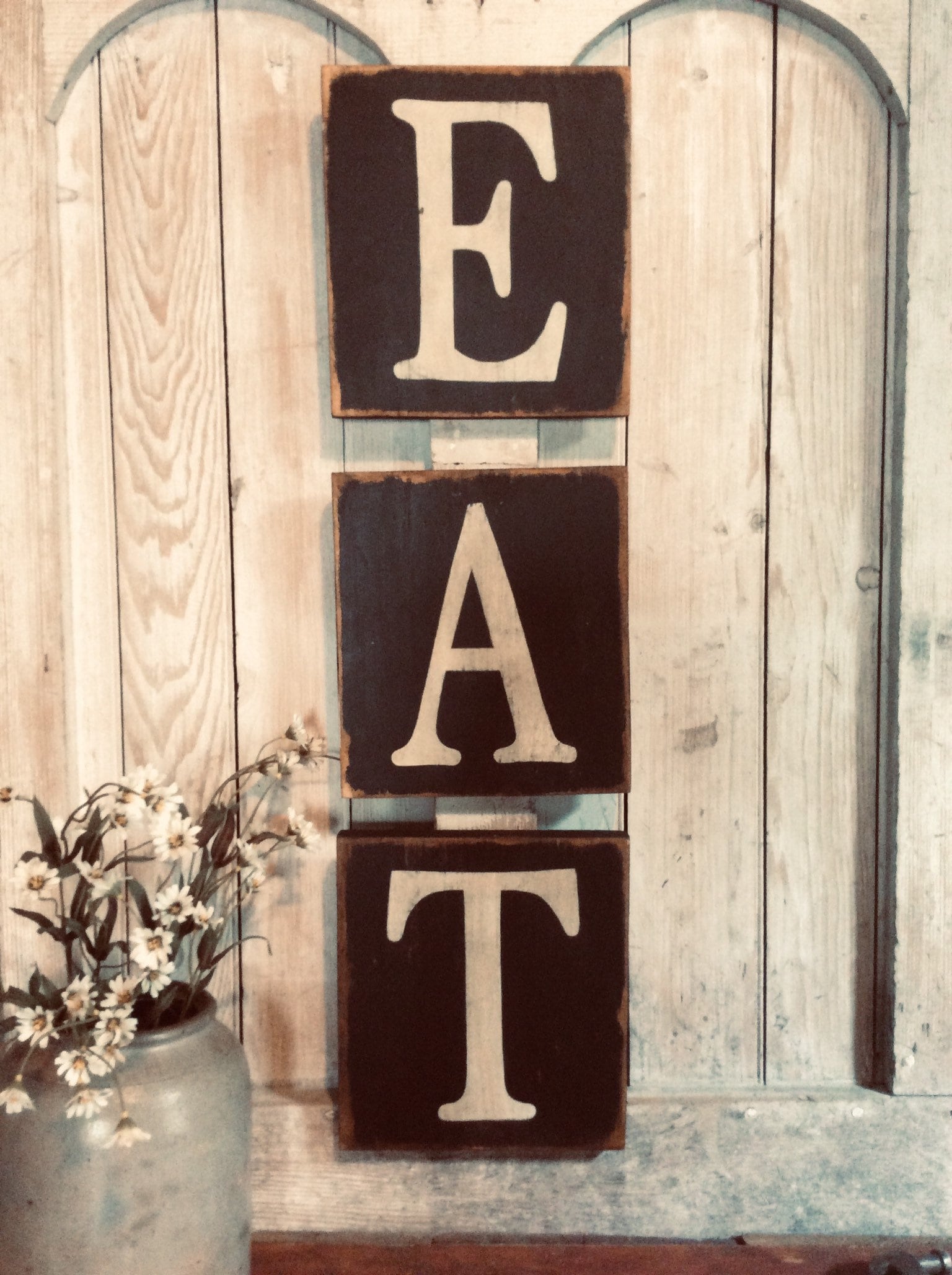 EAT Sign - Etsy