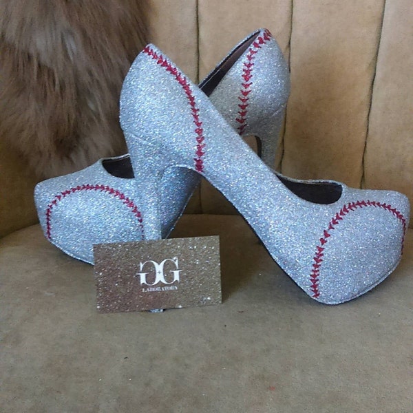 Baseball High Heels - Etsy