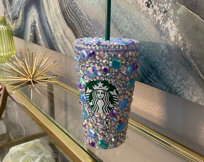 Rhinestone Cup. Grande Cold Cup. Glitter Cup. Glitter - Etsy