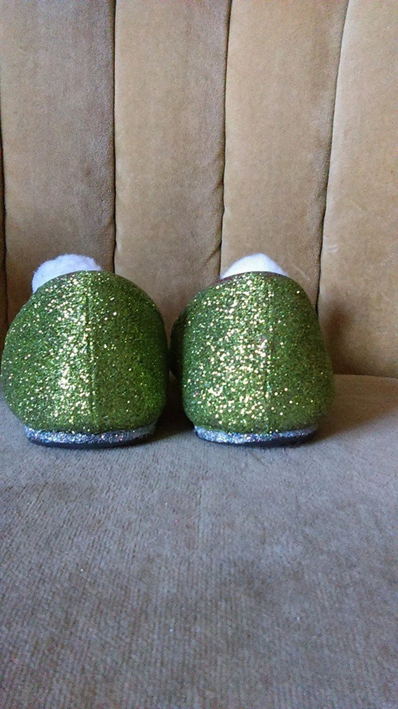 Tinker Bell Inspired Ballet Flats. Fairy Shoes. Sizes 5.5-11. | Etsy